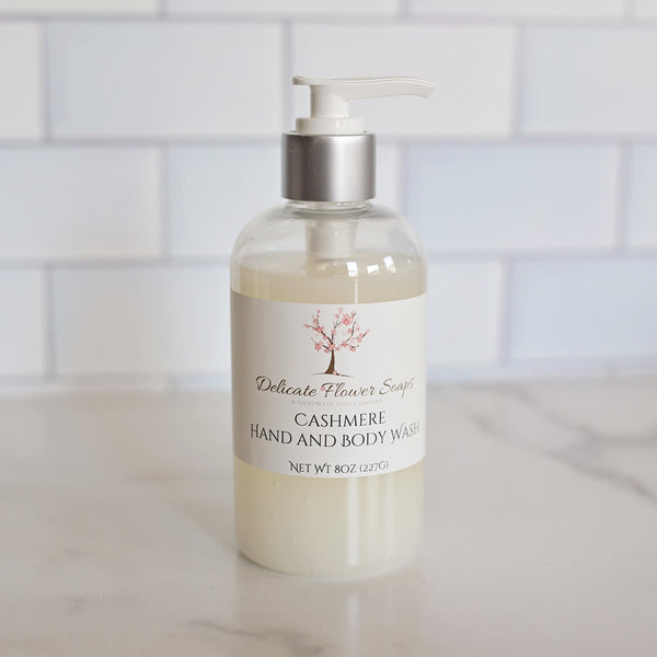 Cashmere Hand and Body Wash - Delicate Flower Soaps